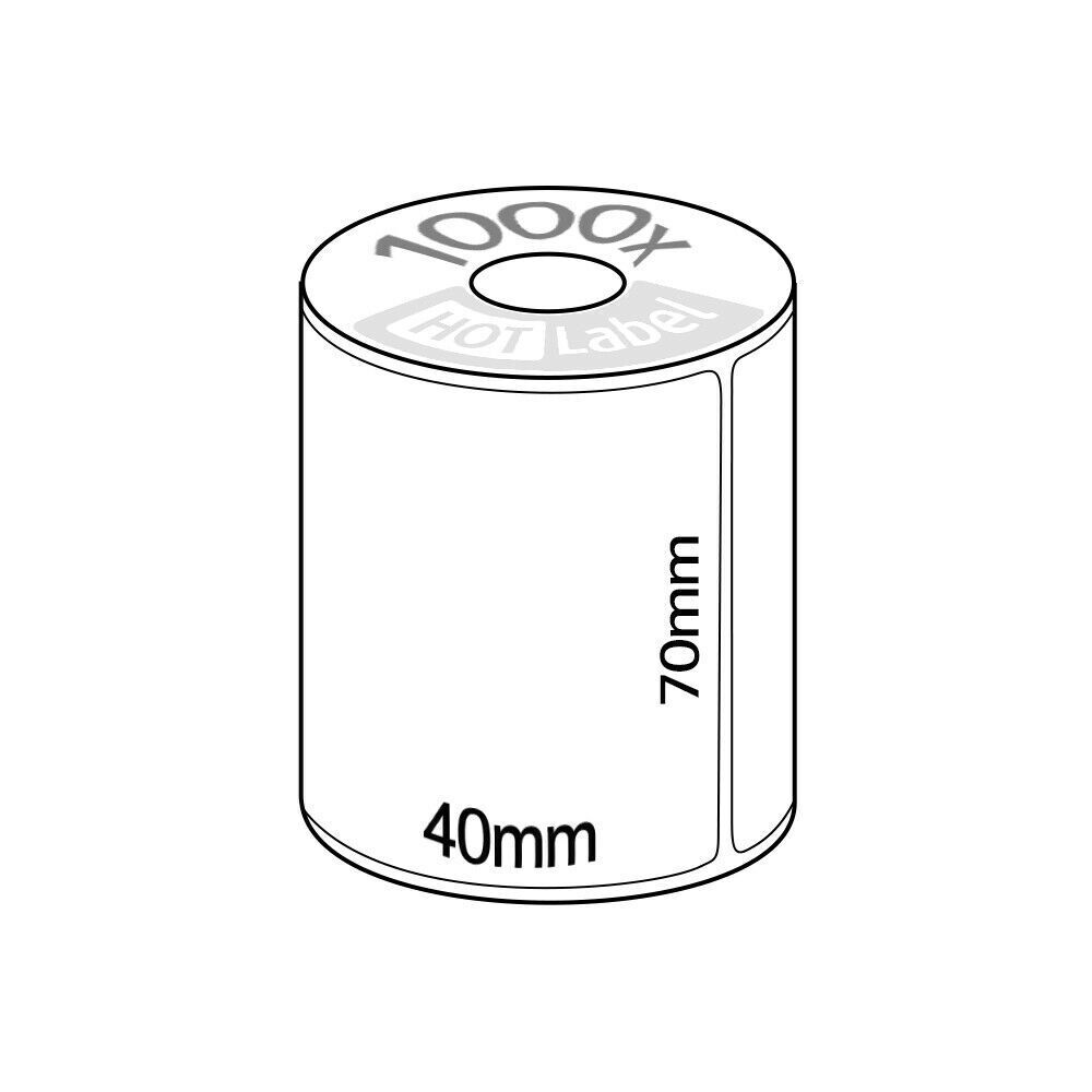 70mm*40mm*700 thermal label – HotLabel