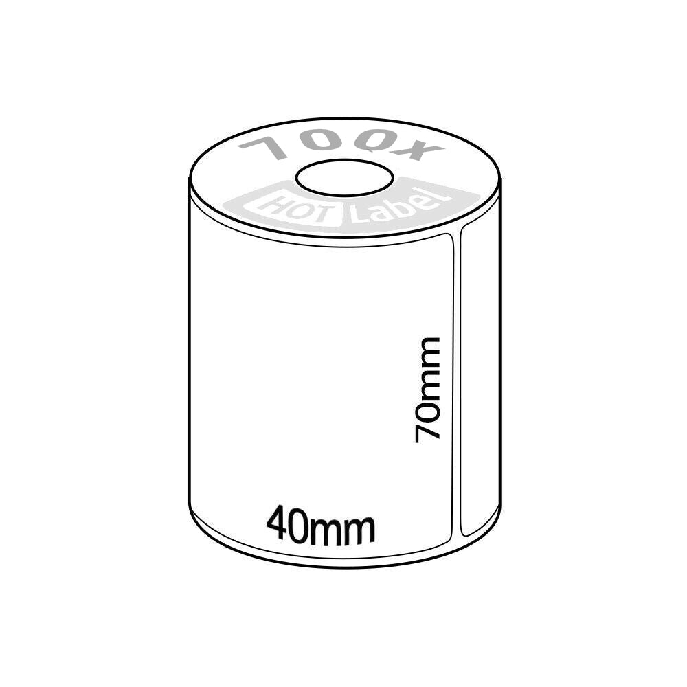 70mm*40mm Thermal Label |HotLable Australia |Direct Thermal – HotLabel