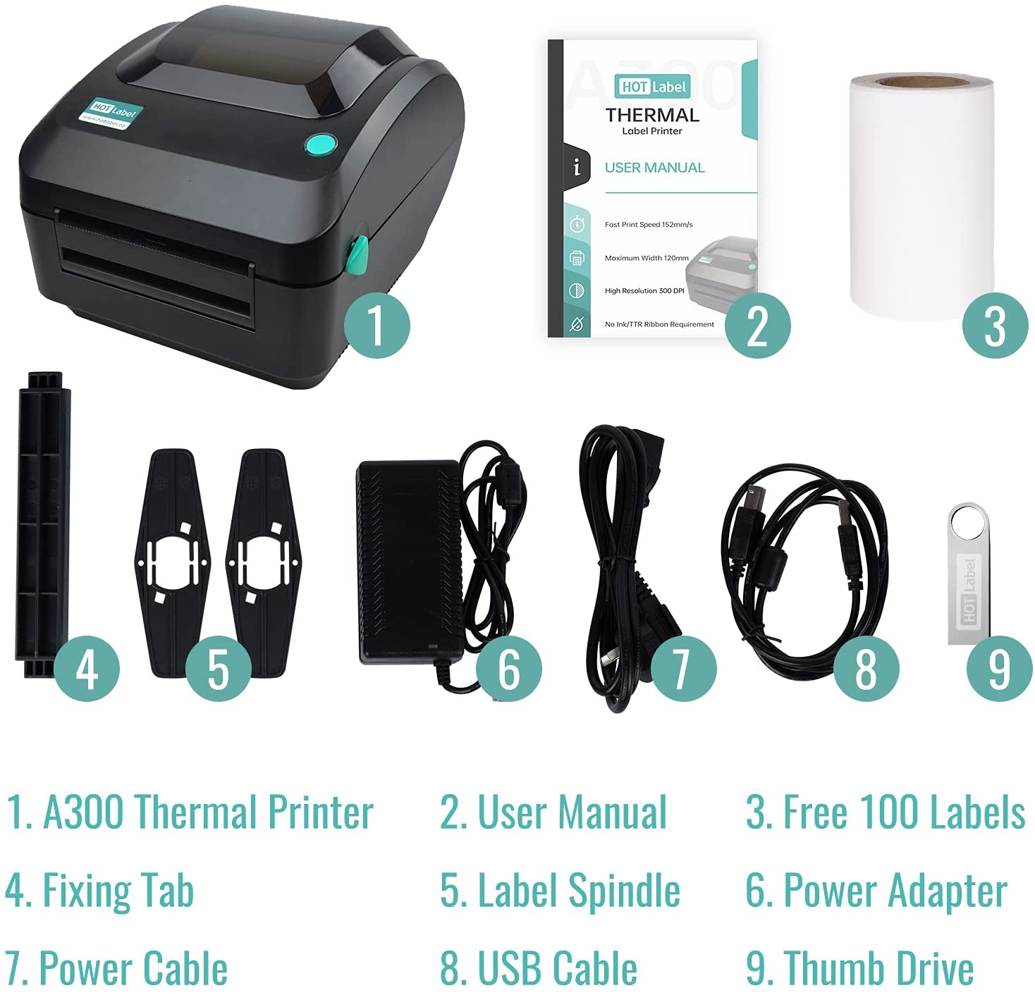 A300 Thermal Label Printer| Hotlable Australia| Direct Print – HotLabel